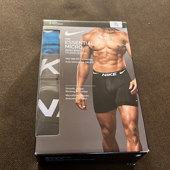 Nike | Underwear & Socks | Nike Essential Micro Boxer Briefs 3 Pack ...